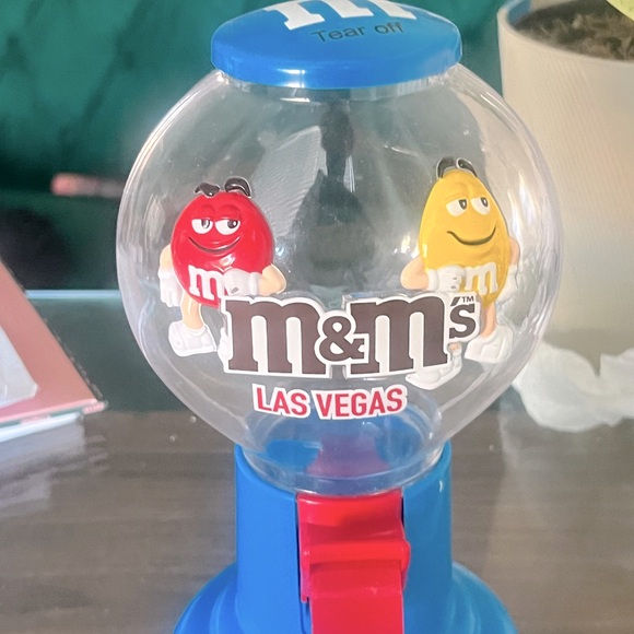 M&M'S | Toys | Mms Las Vegas Candy Dispenser Red And Yellow Characters ...